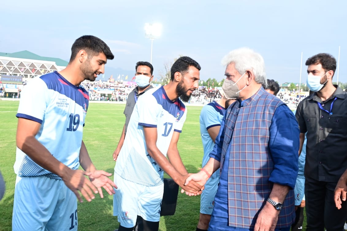 Lt Governor dedicates the Upgraded & Revamped Bakshi Stadium at ...