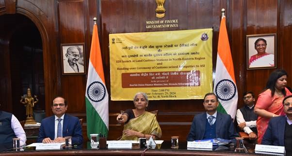 Sitharaman launches EDI at remote Land Customs Stations in North ...